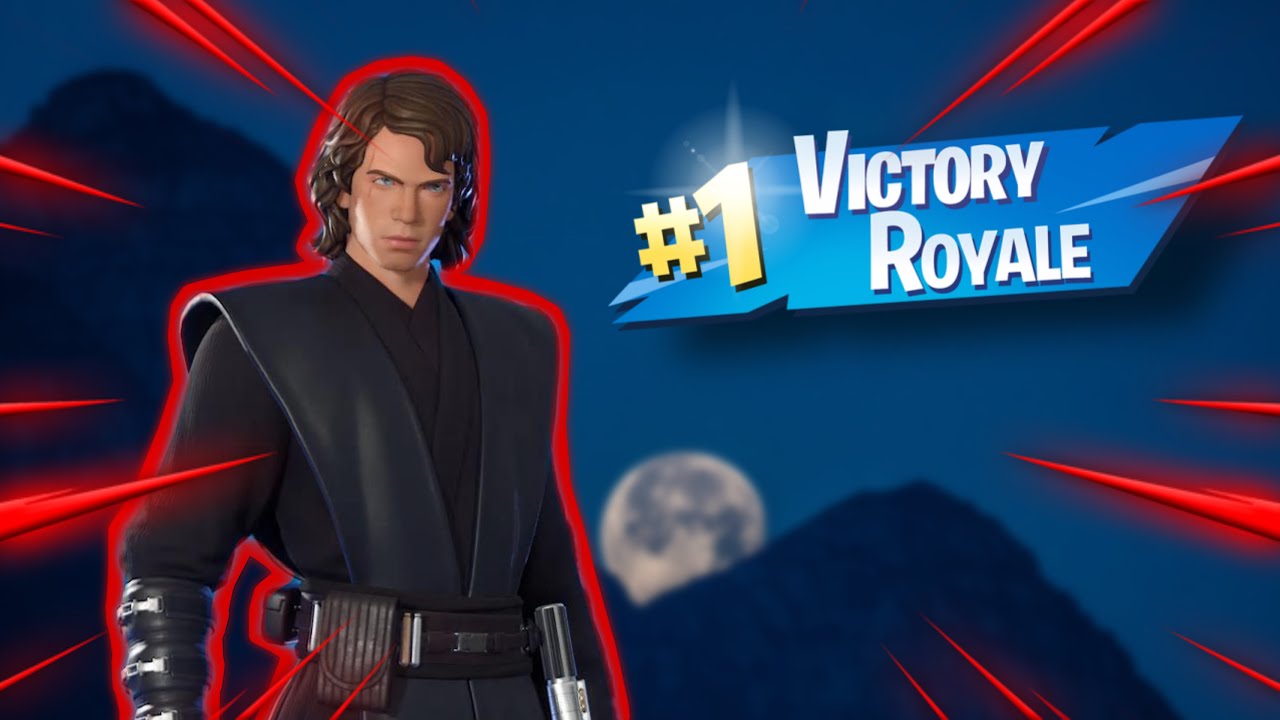 Anakin is finally in Fortnite - YouTube