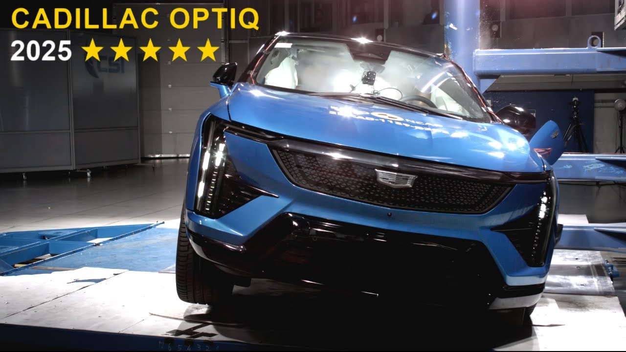 2025 Cadillac Optiq Crash Test Results Shock Everyone! - YouTube