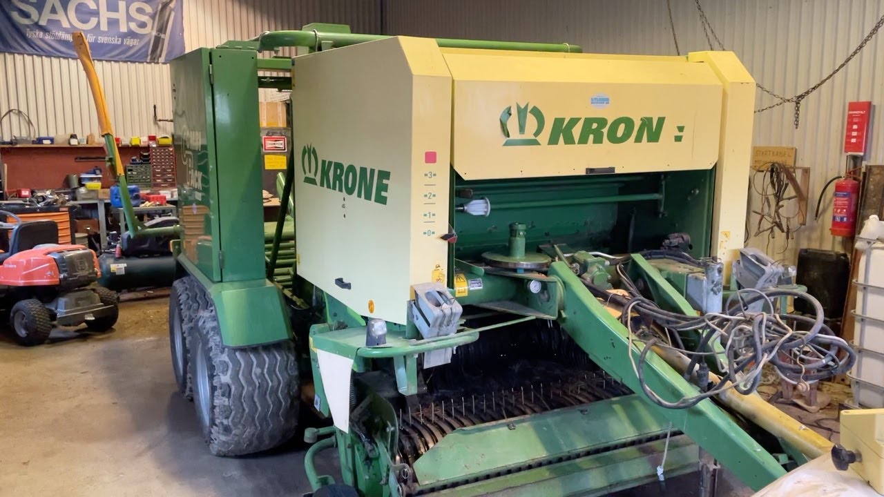 Köp Rundbalspress Krone Combi Pack 1250 på Klaravik - YouTube