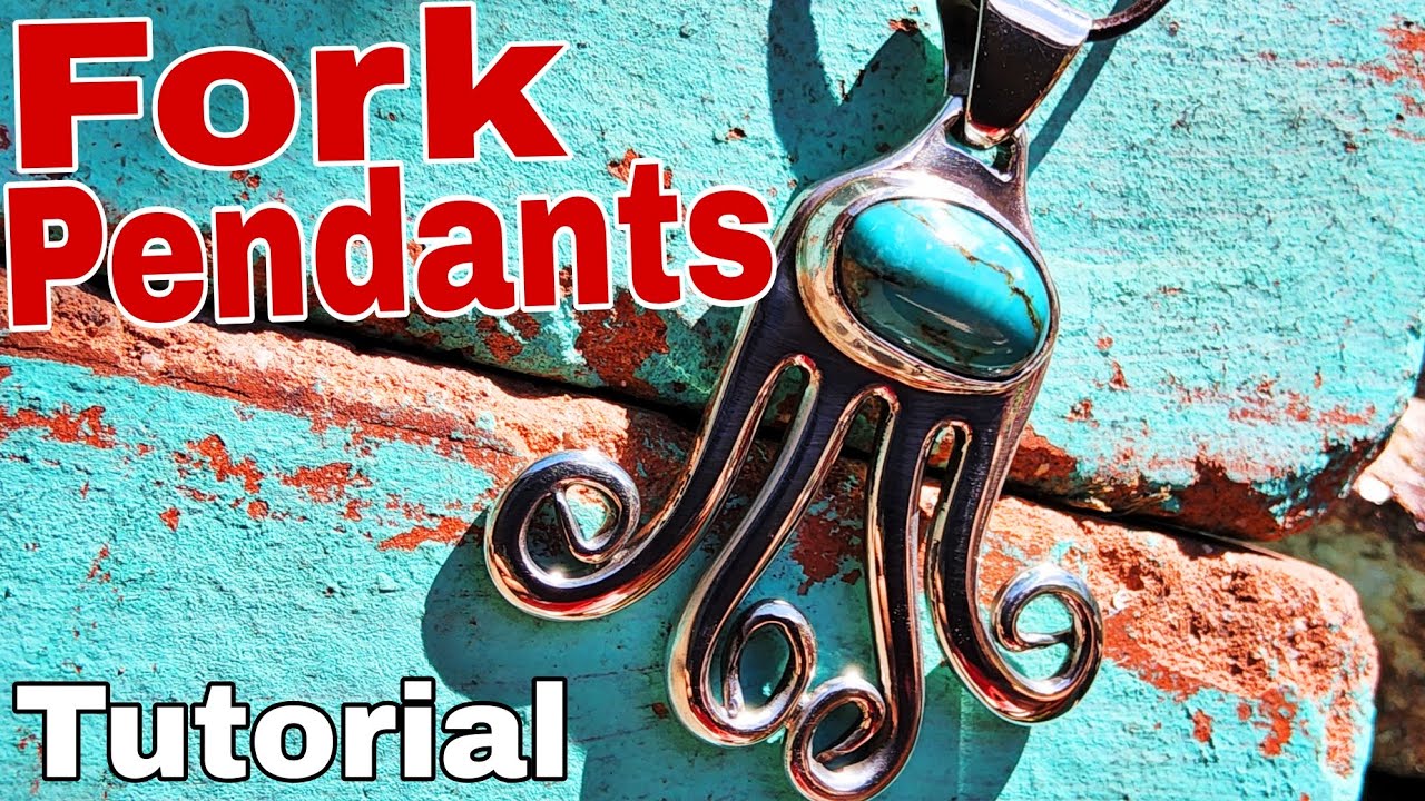 Ep.95) How To Make Fork Pendants | Lessons Learned | #jewelrytutorial ...