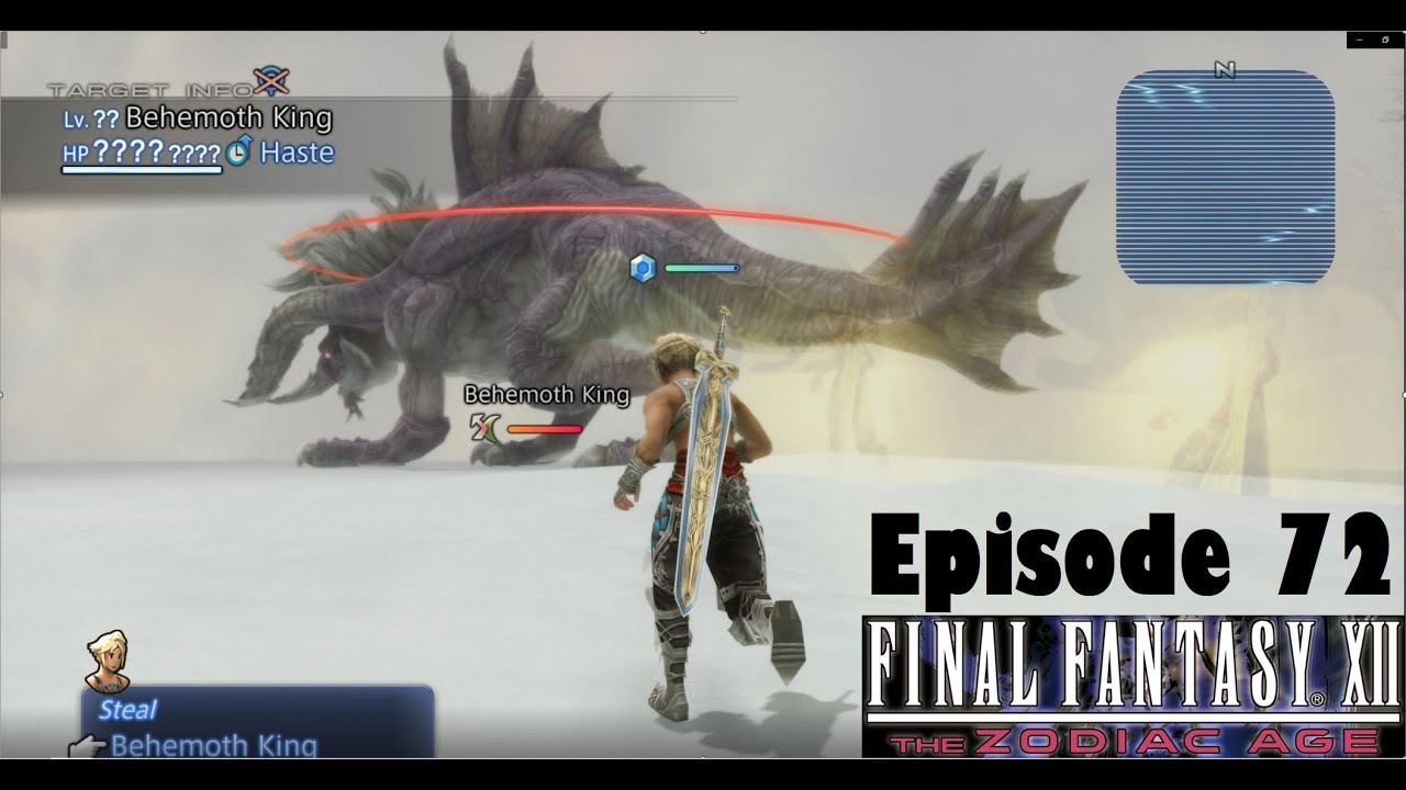 Behemoth King & Henne Mines Phase 2 Dig Unlock - FFXII:TZA (Part 72) Let's Play - YouTube