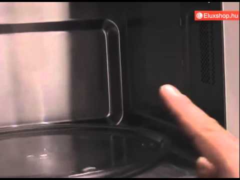 Electrolux EMS26204OX beépíthető mikrohullámú sütő - Eluxshop.hu - YouTube