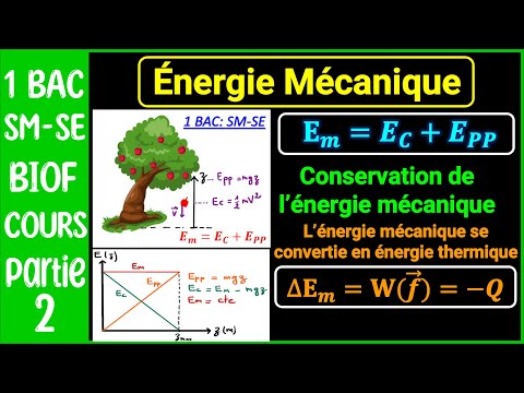 P2- Énergie Mécanique || Cours détaillé || 1 BAC - BIOF