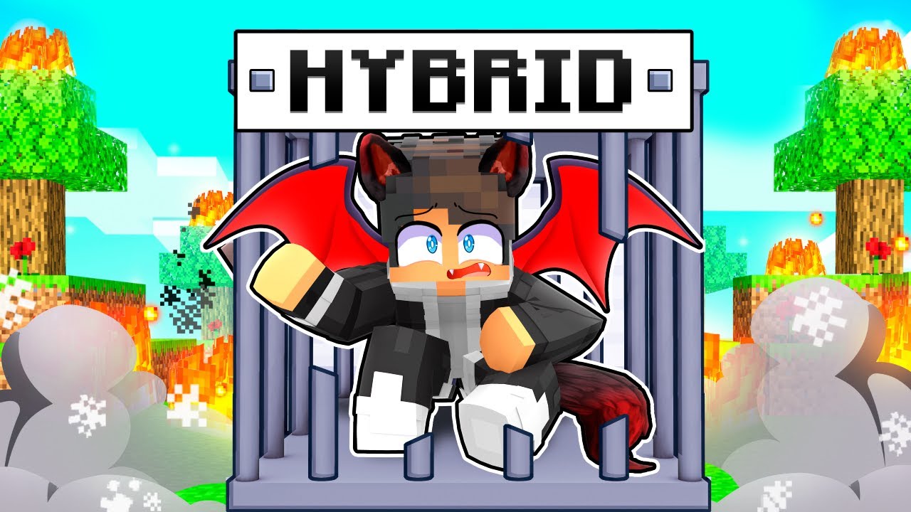 Playing as a HYBRID In Minecraft! - YouTube