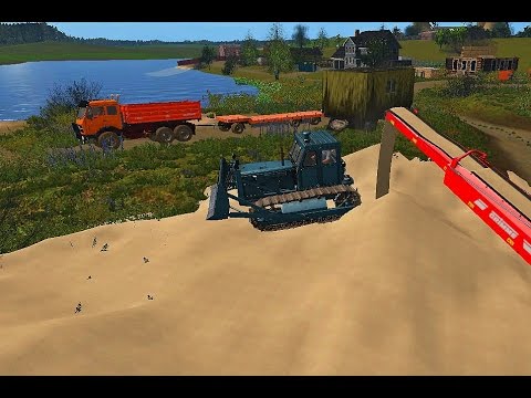 Farming Simulator 2017 SAND MOD IN BALDEYKINO - YouTube