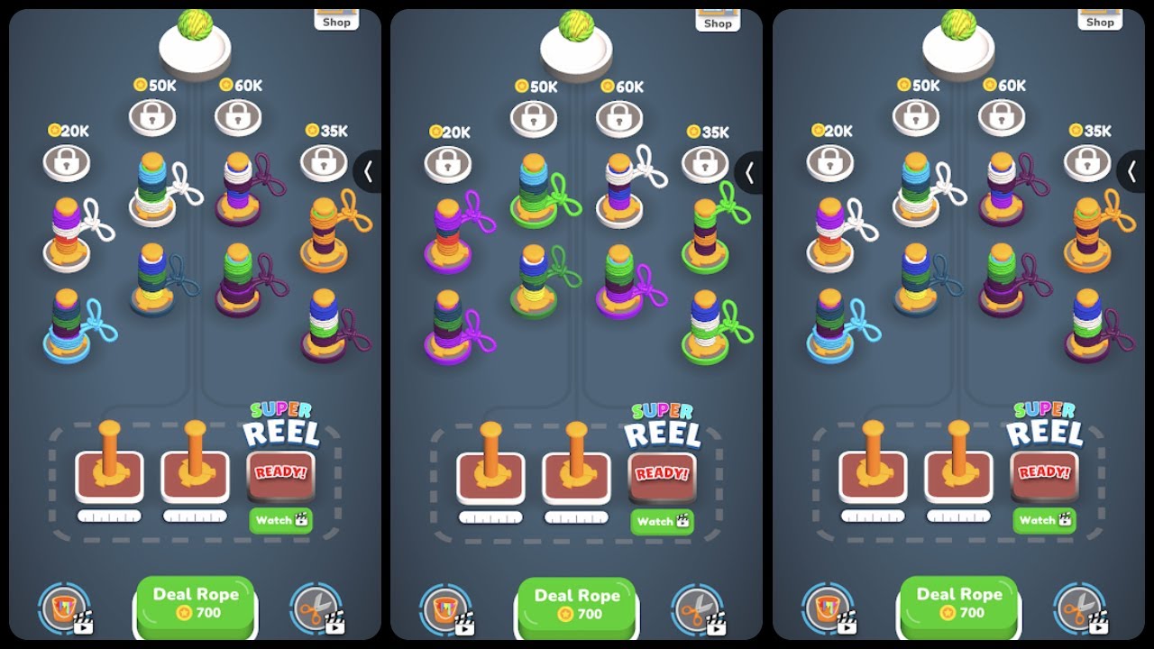 Wool Sort Android Gameplay - YouTube