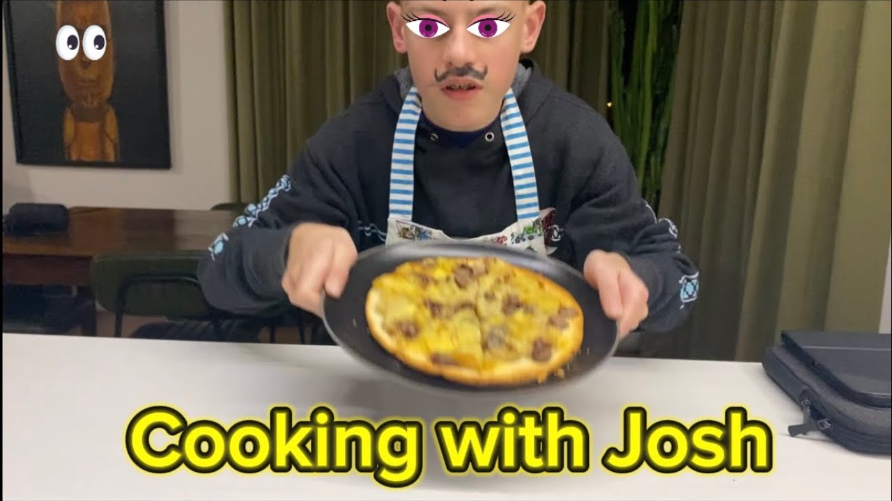 Cooking with Josh chocolate chunk pizza - YouTube