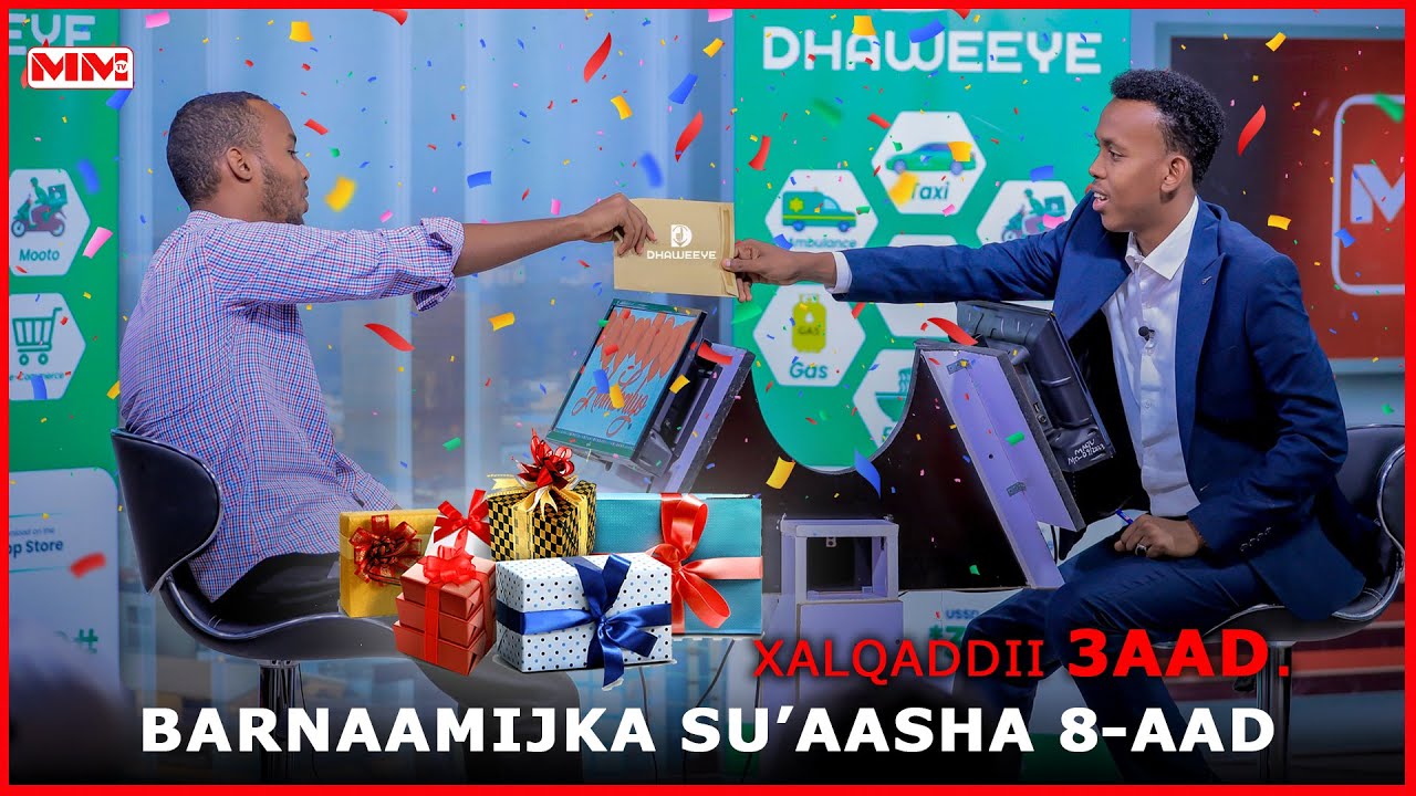 Gaadh Su'aasha 8aad oo hel Hadiyad || Xalqaddii 3-aad - YouTube