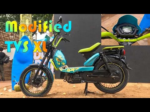 TVS XL modified | Top 5 modfied TVS XL | top 5 killer modifications on ...