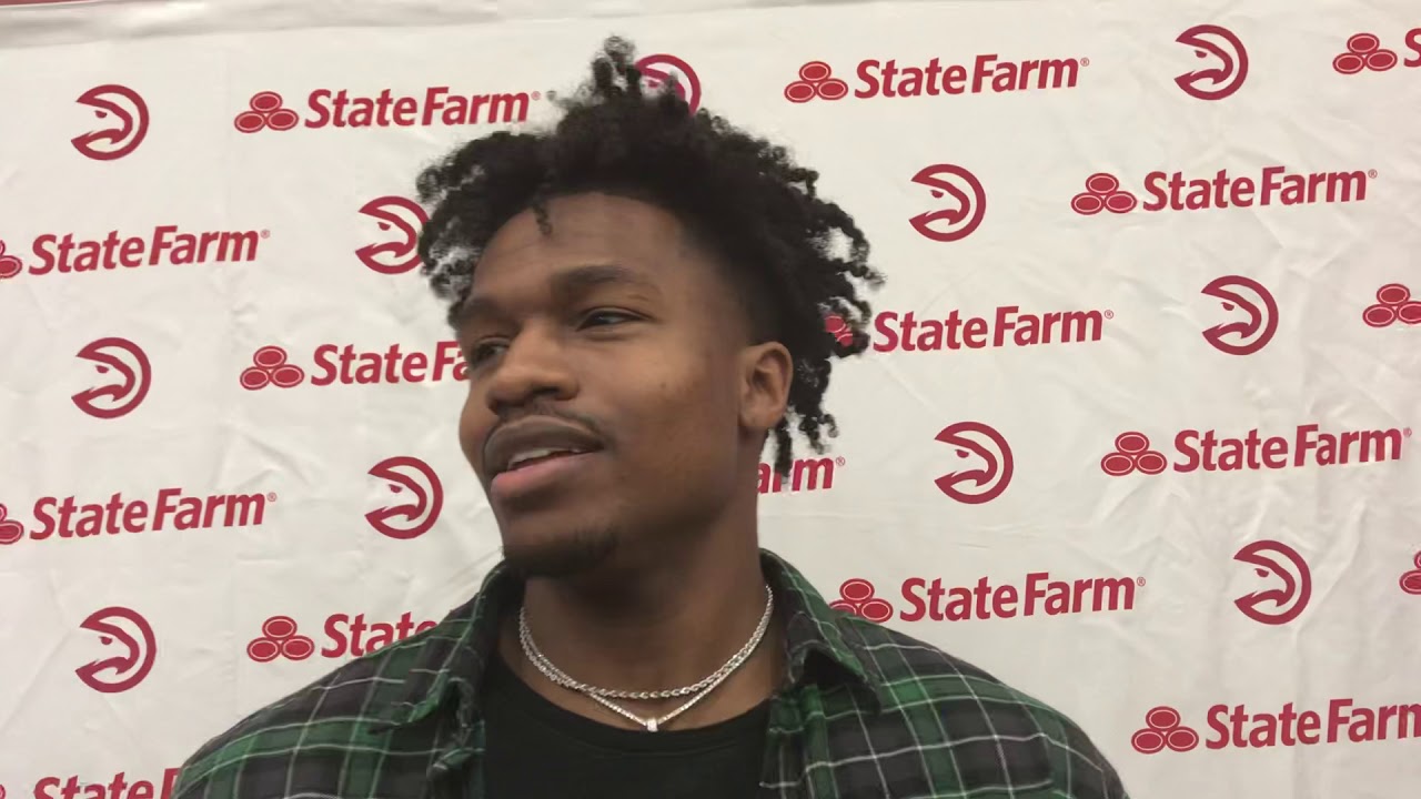 Atlanta Hawks Brandon Goodwin At Spades Tournament - YouTube