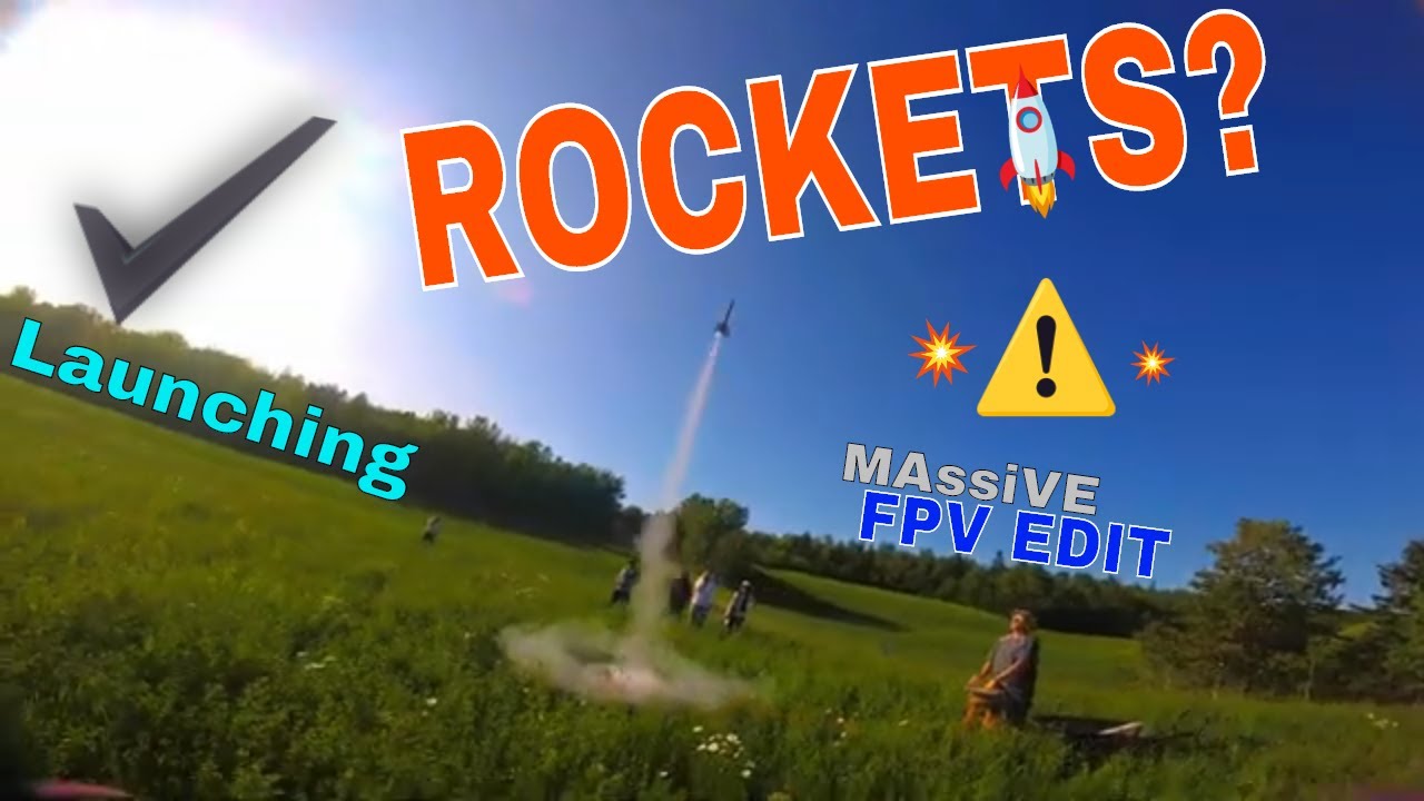 Rockets + FPV drone Freestyle - LOOONG EDIT - YouTube