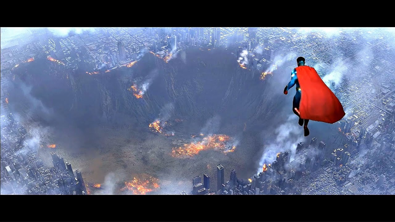 Justice league Vs Brainiac Invades Earth ( Full Cinematic ) - YouTube