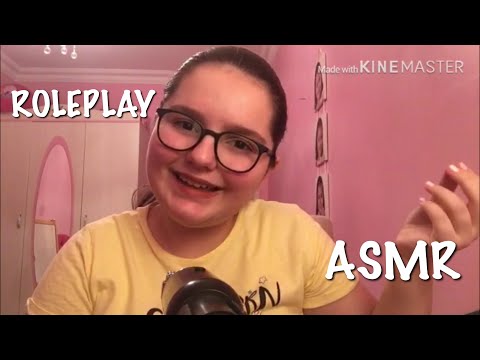 ASMR ROLEPLAY/Seni Mezuniyetine Hazırlıyorum/ Night Light ASMR