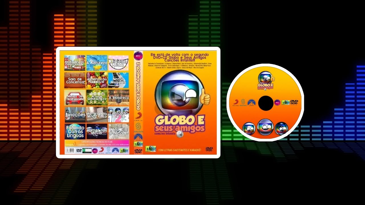 [HD] Globo e Seus Amigos: Canções Infantis Vol 2 - DVD menu (2013 ...