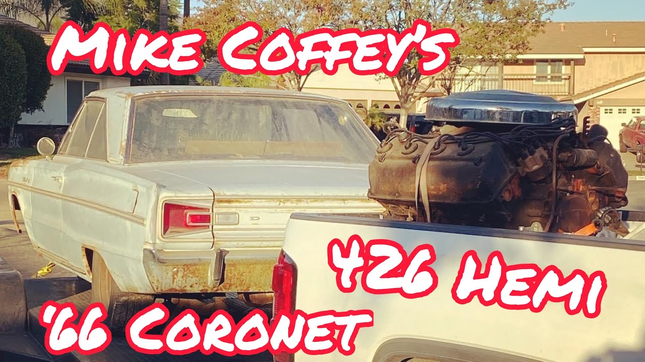 Mike Coffey's 1966 Dodge Coronet 426 Hemi factory H code - YouTube