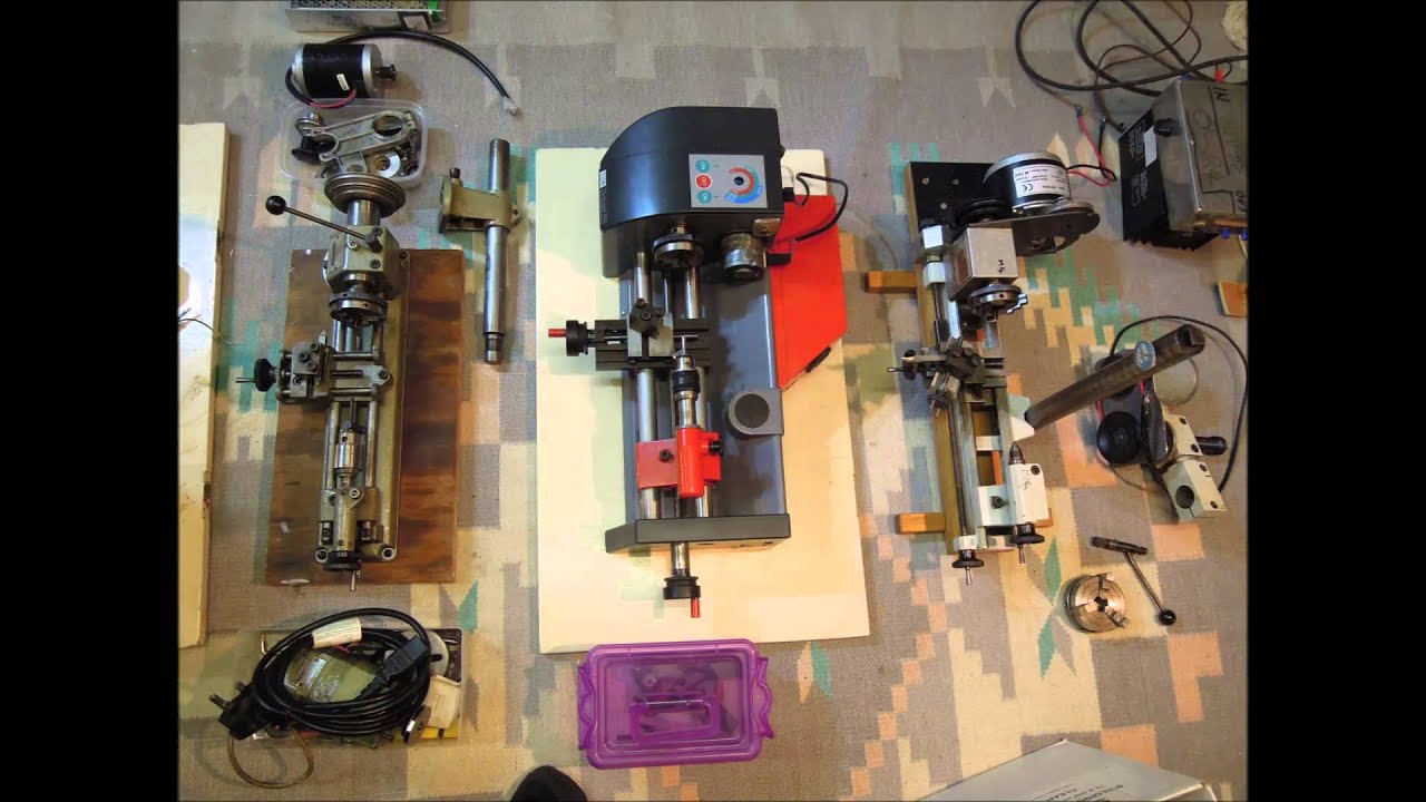 emco unimat simat flexispeed pc basic - YouTube