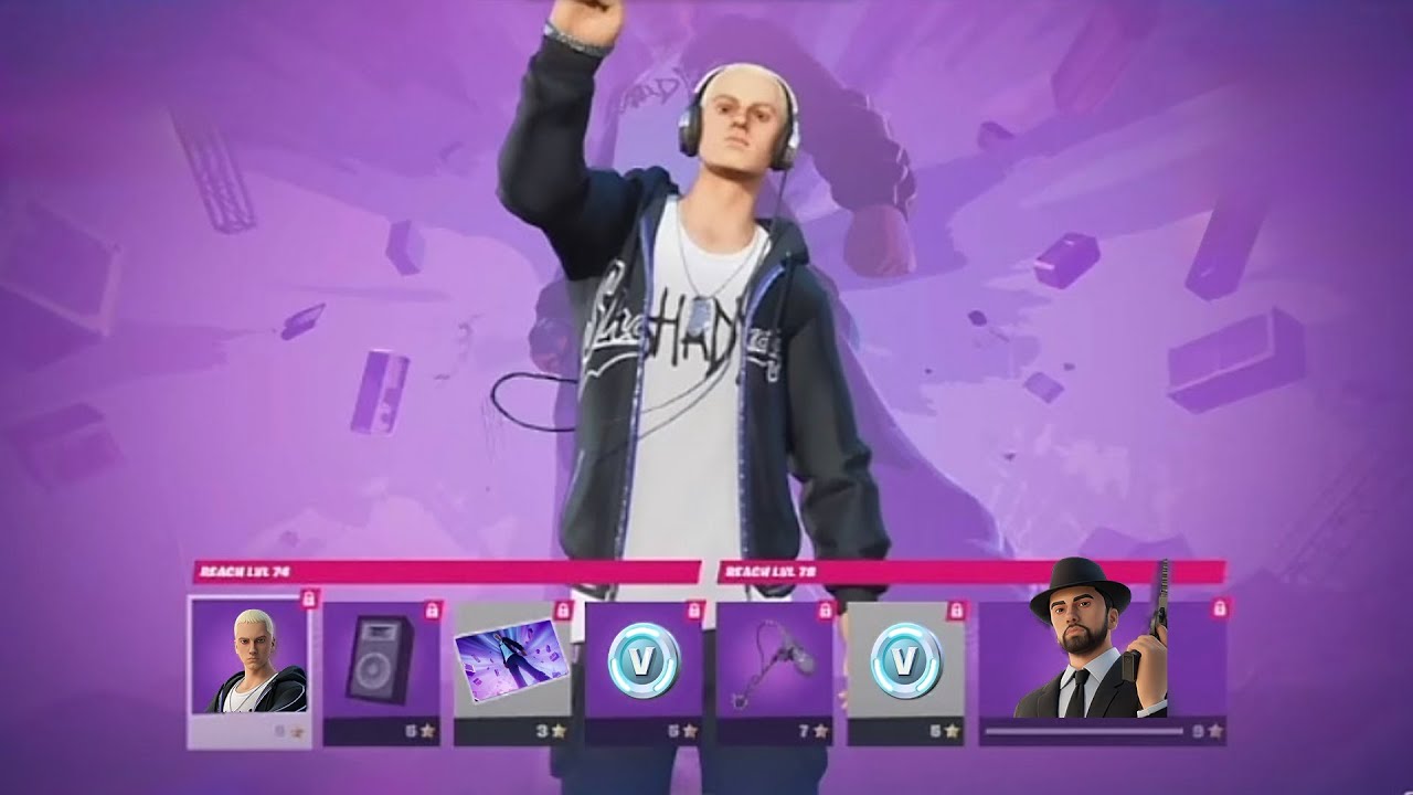Gratis Eminem Battle Pass in Fortnite ? - YouTube