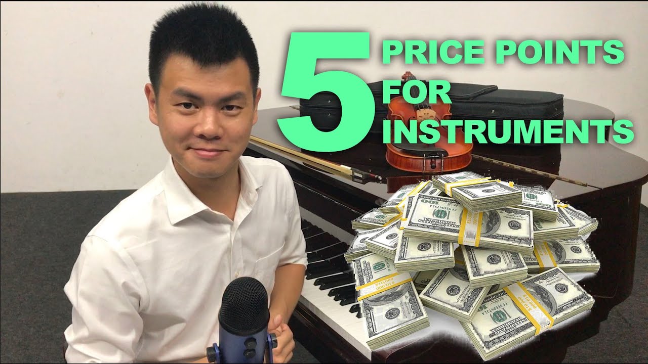 5 PRICE POINTS for buying instruments - YouTube