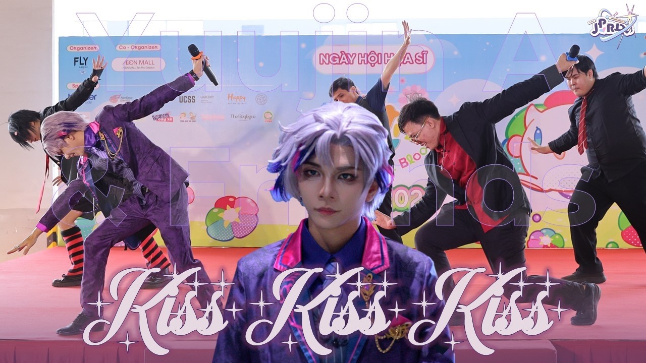 JPOP COVER in PUBLIC | KISS KISS KISS | ARTIST DAY 16 - YouTube