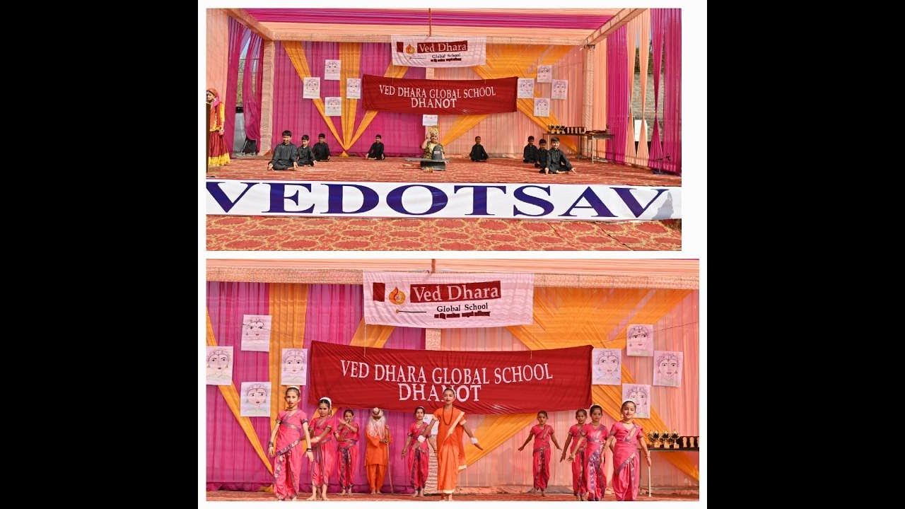 Ved Dhara Global School ''VEDOTSAV-2024'' Raudra Ras delightful ...