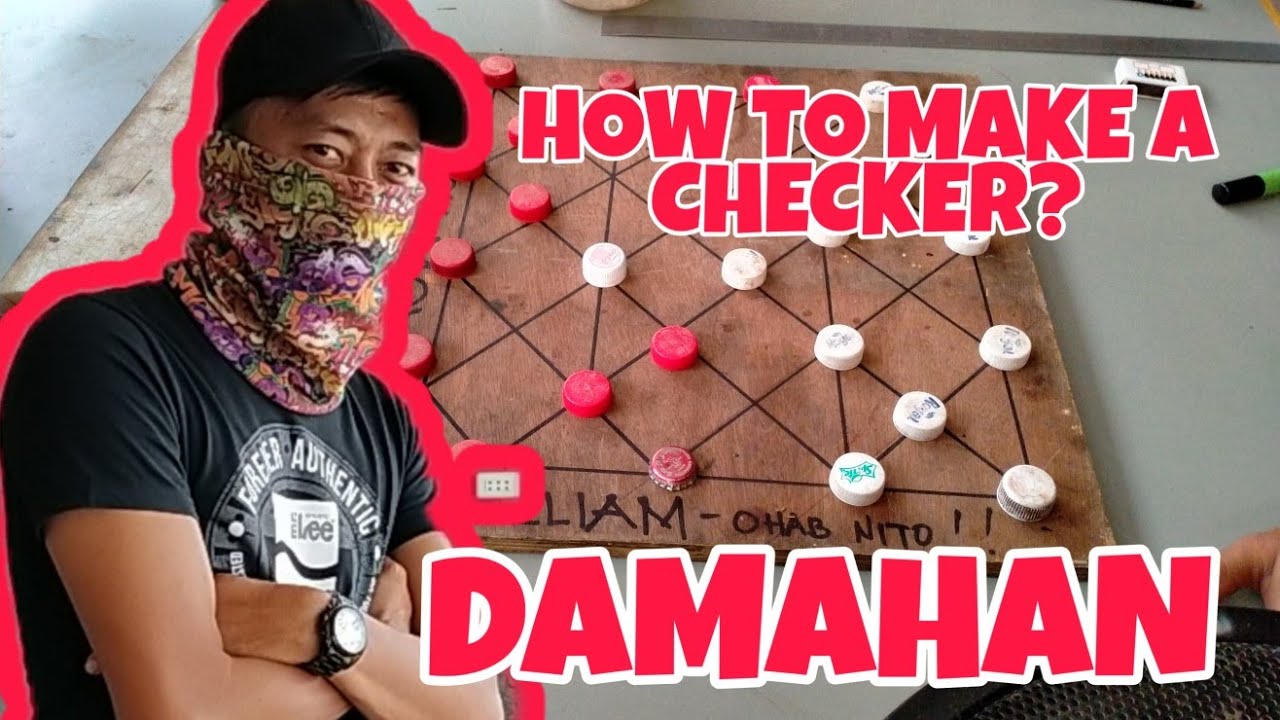 How To Make a Checker/DAMAHAN - YouTube