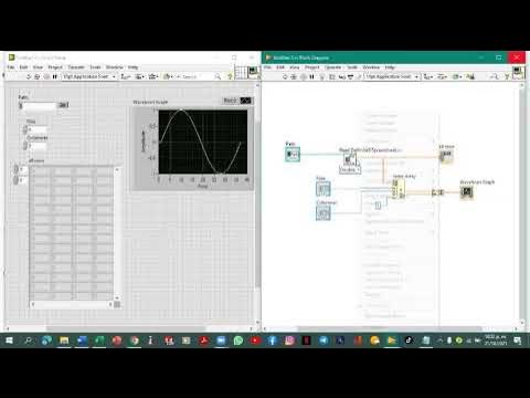 Archivos txt y graficas en LabVIEW - YouTube