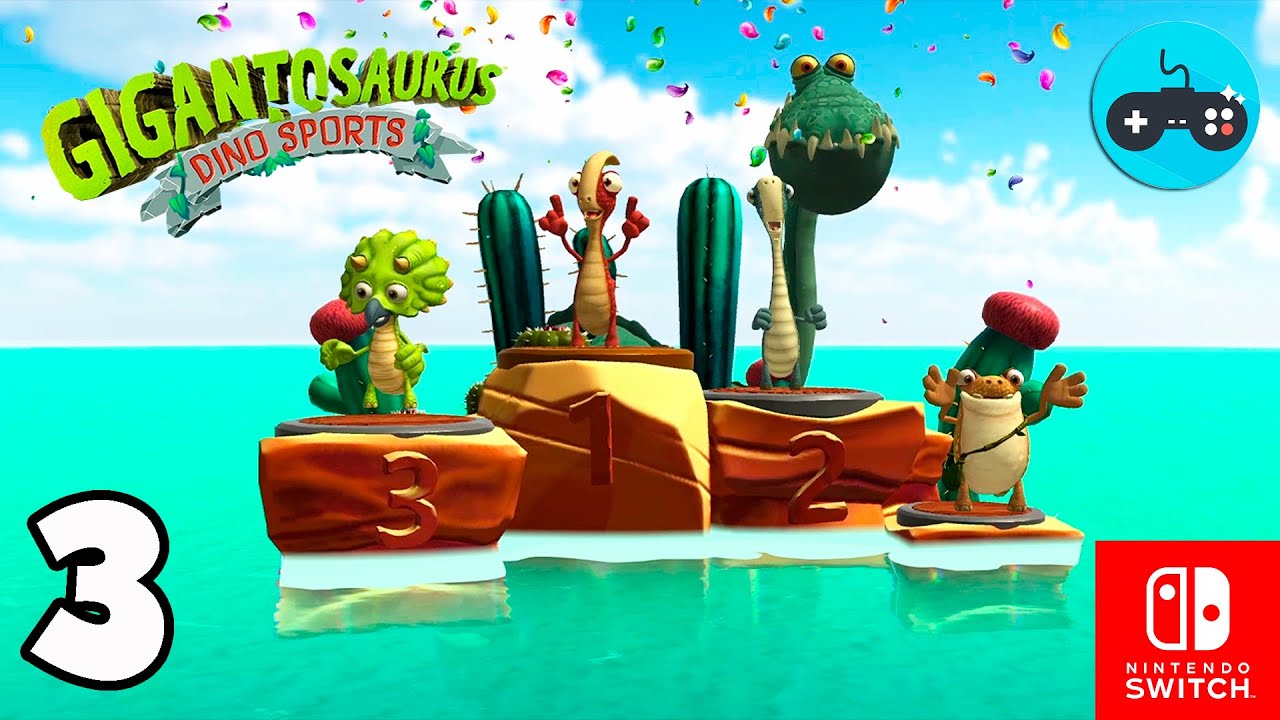 Gigantosaurus Dino Sports: Giganto Games 3 + Ending | Dinosaurs Cartoon ...