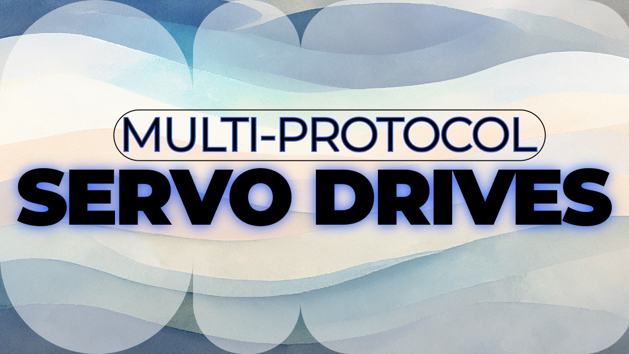Improve Engineering Productivity with Multi-Protocol Servo Drives - YouTube