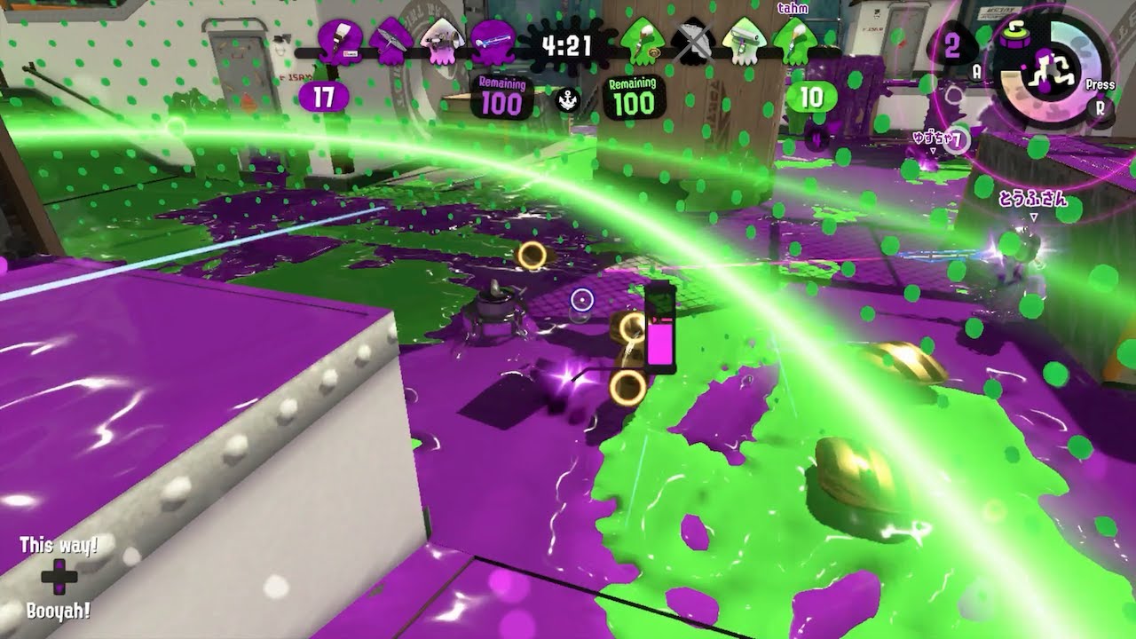 Splatoon 2: Brushes are fast in League Clam Blitz [9(1)-4, Sploosh-o ...