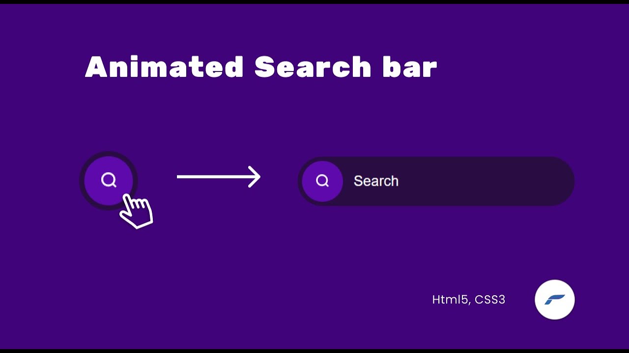 Search Field Toggle Animation Using Html And Css Youtube 6921