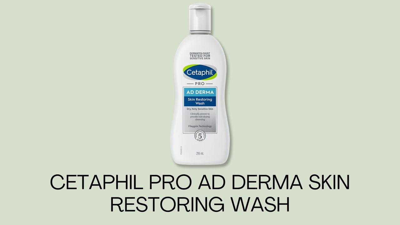 CETAPHIL PRO AD DERMA SKIN RESTORING WASH Untuk kulit kering dan ...