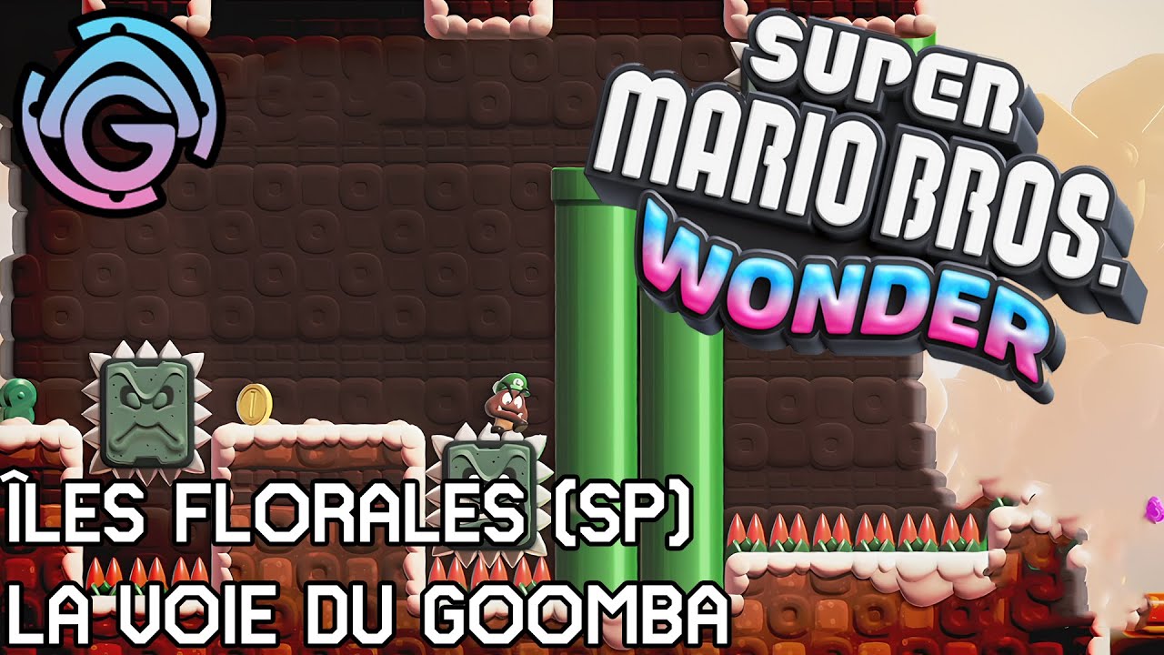 Super Mario Bros Wonder - La voie du Goomba (SP) 100% - YouTube
