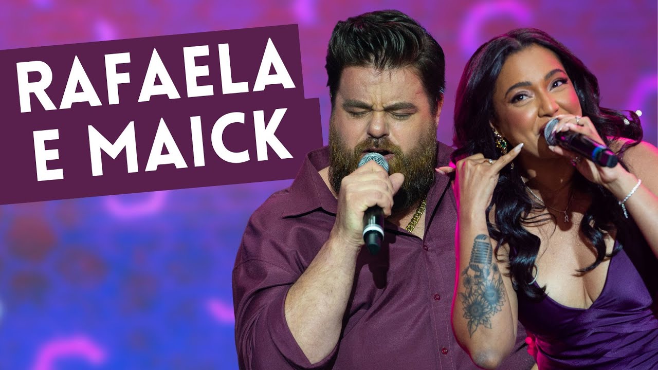 "Pense Em Mim": Rafaela Rocha e Maick cantam clássico no Faustão - YouTube