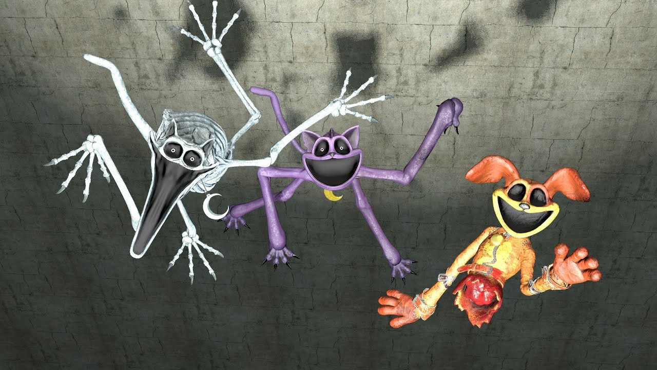 ALL POPPY PLAYTIME CHAPTER 3 VS GIANT PIT in Garry's Mod! - YouTube