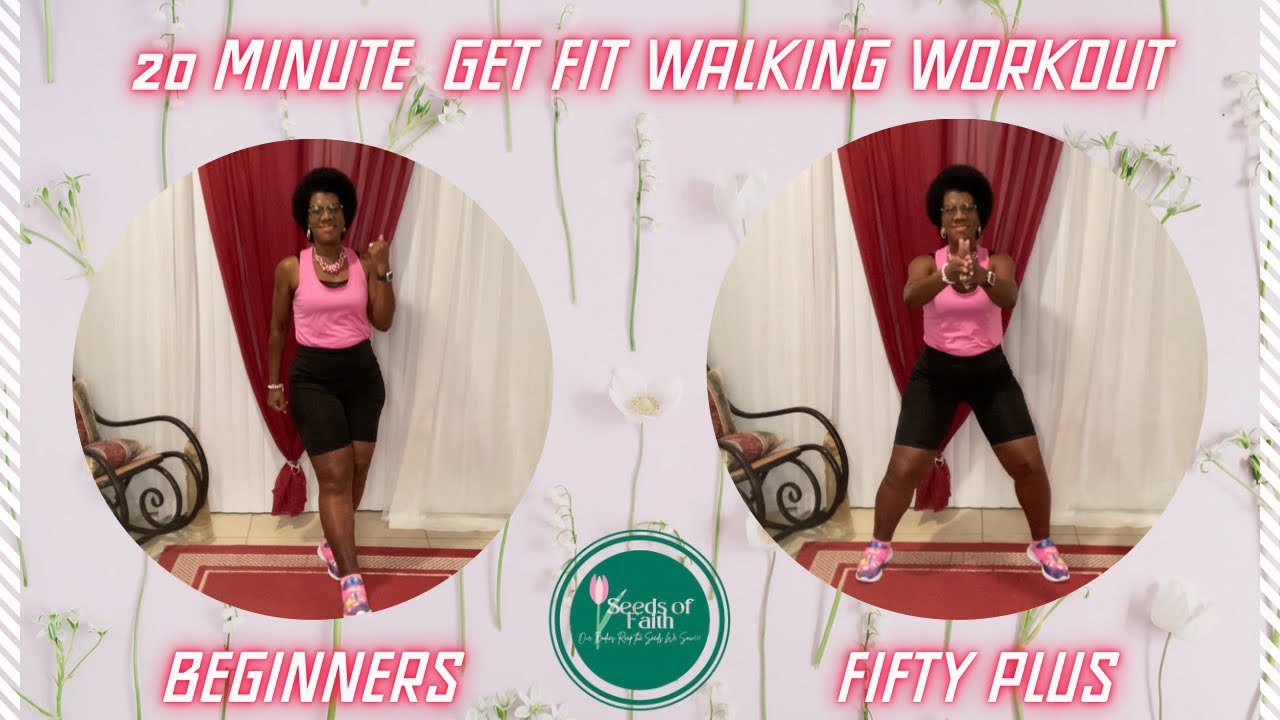 20 Minute GET FIT WORKOUT | For Beginners and People 50+ #youtube #feed ...