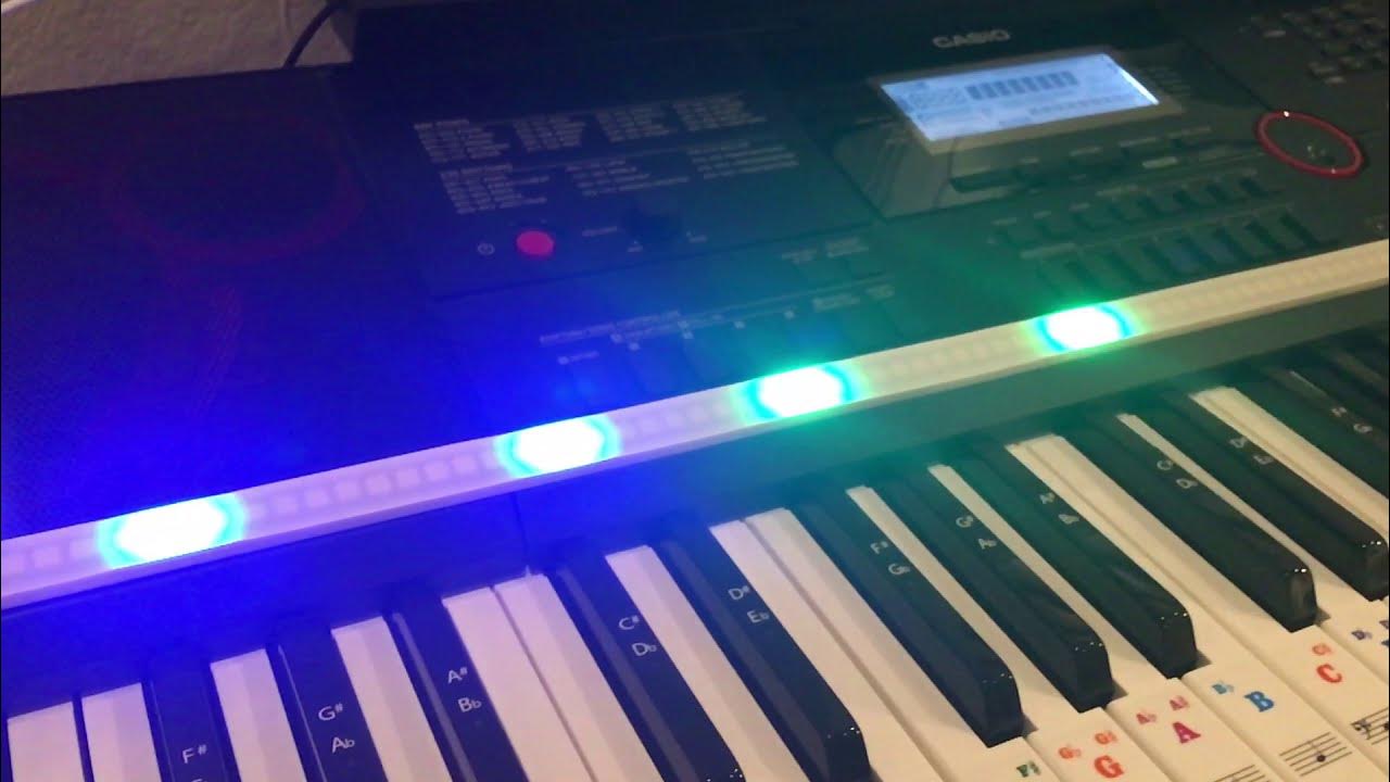 Testing i-Piano MIDI Visualizer/LED Light Strip - Watch and Listen Mode ...