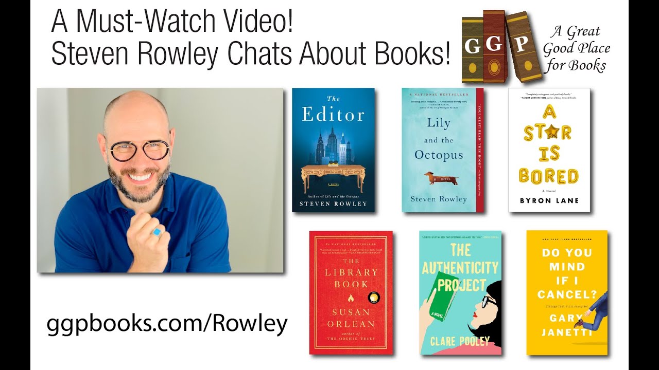 Steven Rowley, Author of The Editor & Lily and the Octopus, Chats About ...