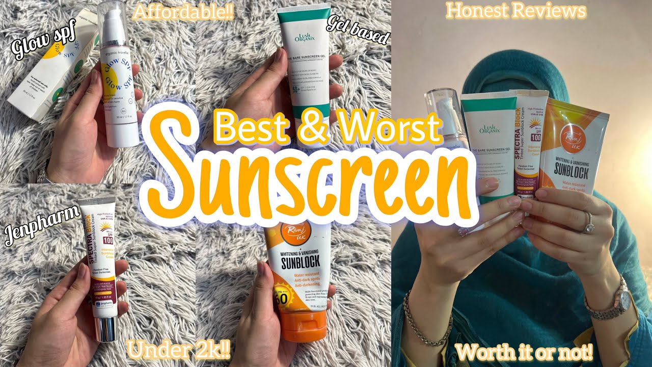 Best & Worst Sunscreen for Summer | Must Watch before wasting Money ...