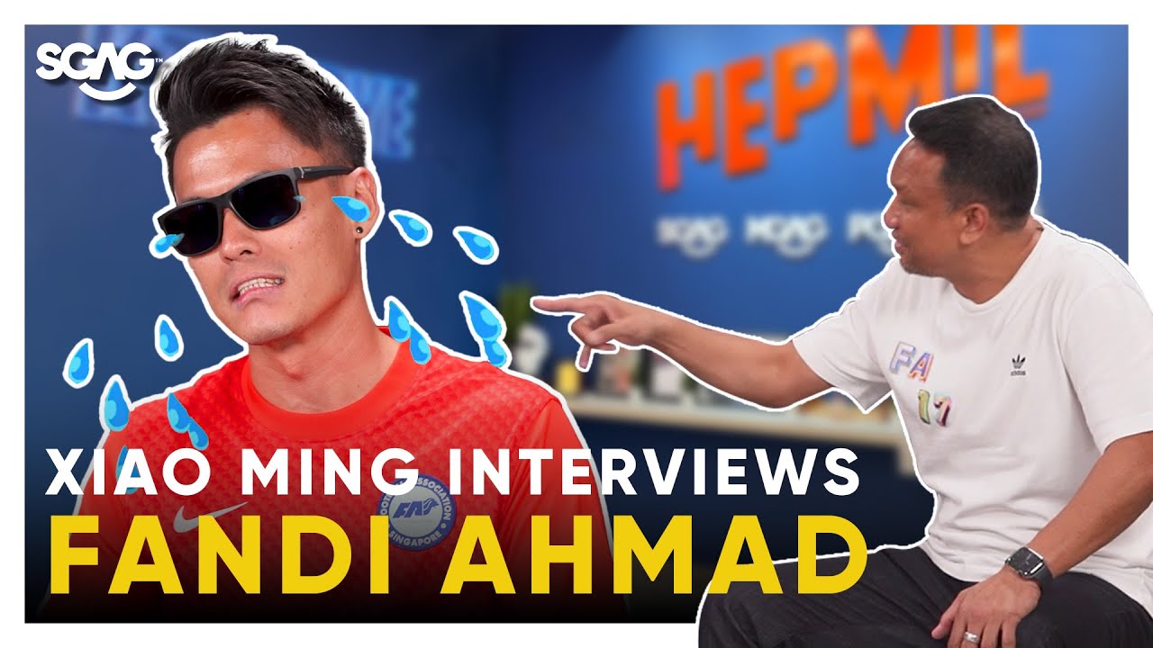 Xiao Ming Interviews The LEGENDARY Fandi Ahmad | SGAG - YouTube