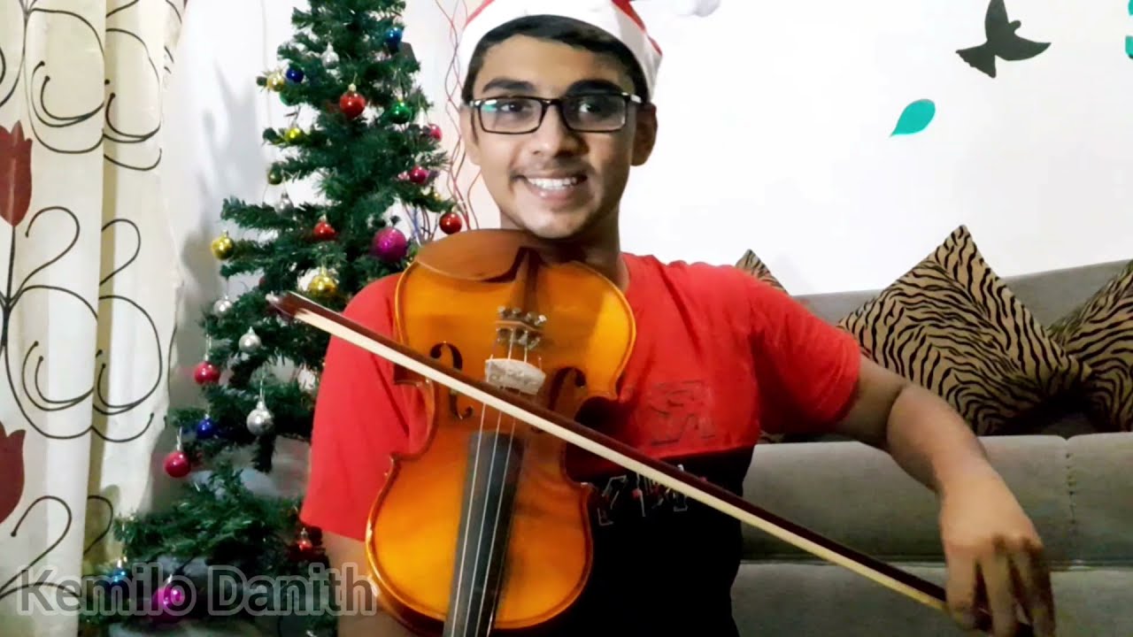 Jingle Bells | Christmas SPL | Violin Cover | Kemilo Danith || - YouTube