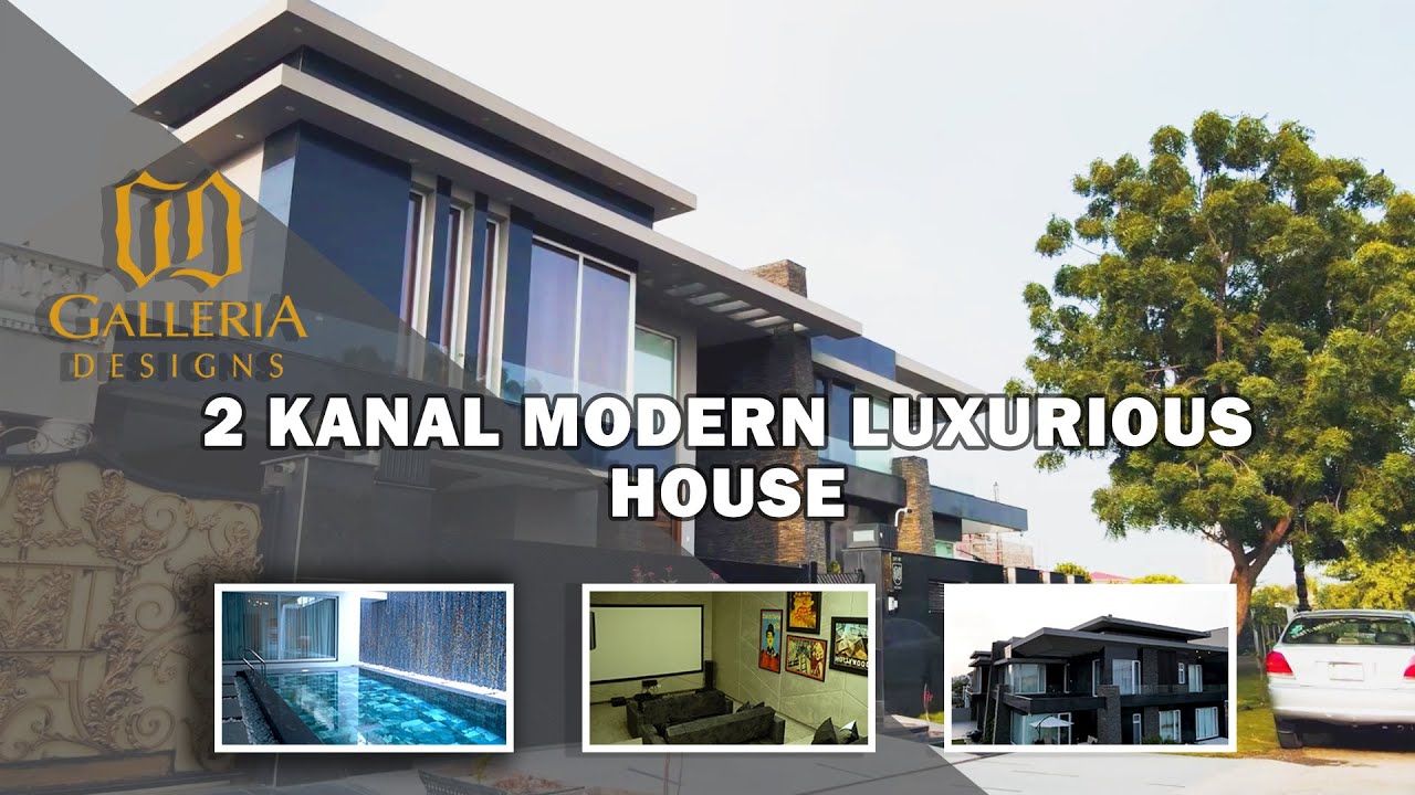 2 Kanal Modern Luxurious House by Galleria Designs - YouTube