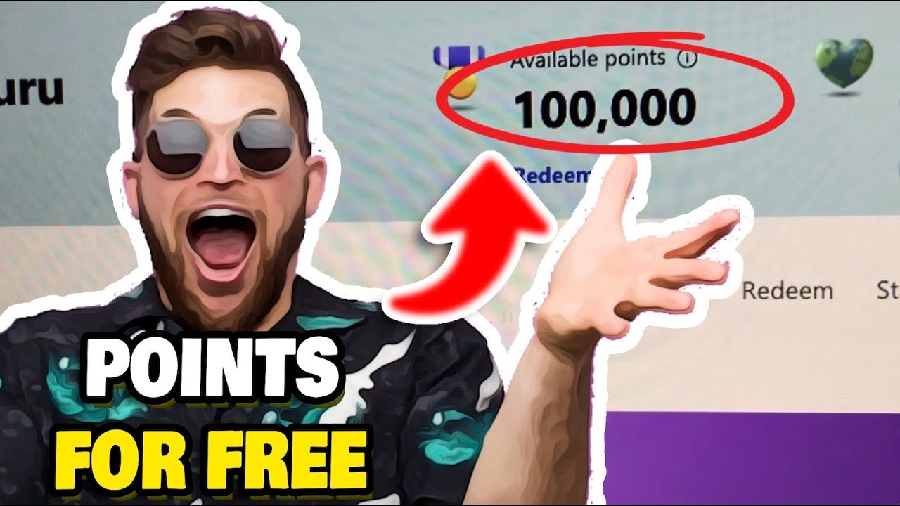 Who wants Free Microsoft Rewards Points?! How to get 100,000 Free ...