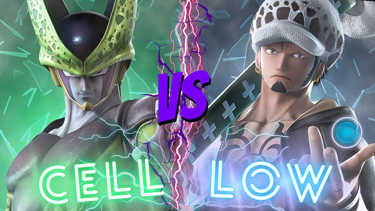 CELL VS LAW BATTLE JUMP FORCE GAMEPLAY ANIME X GAMERZ DRAGON BALL SUPER ...