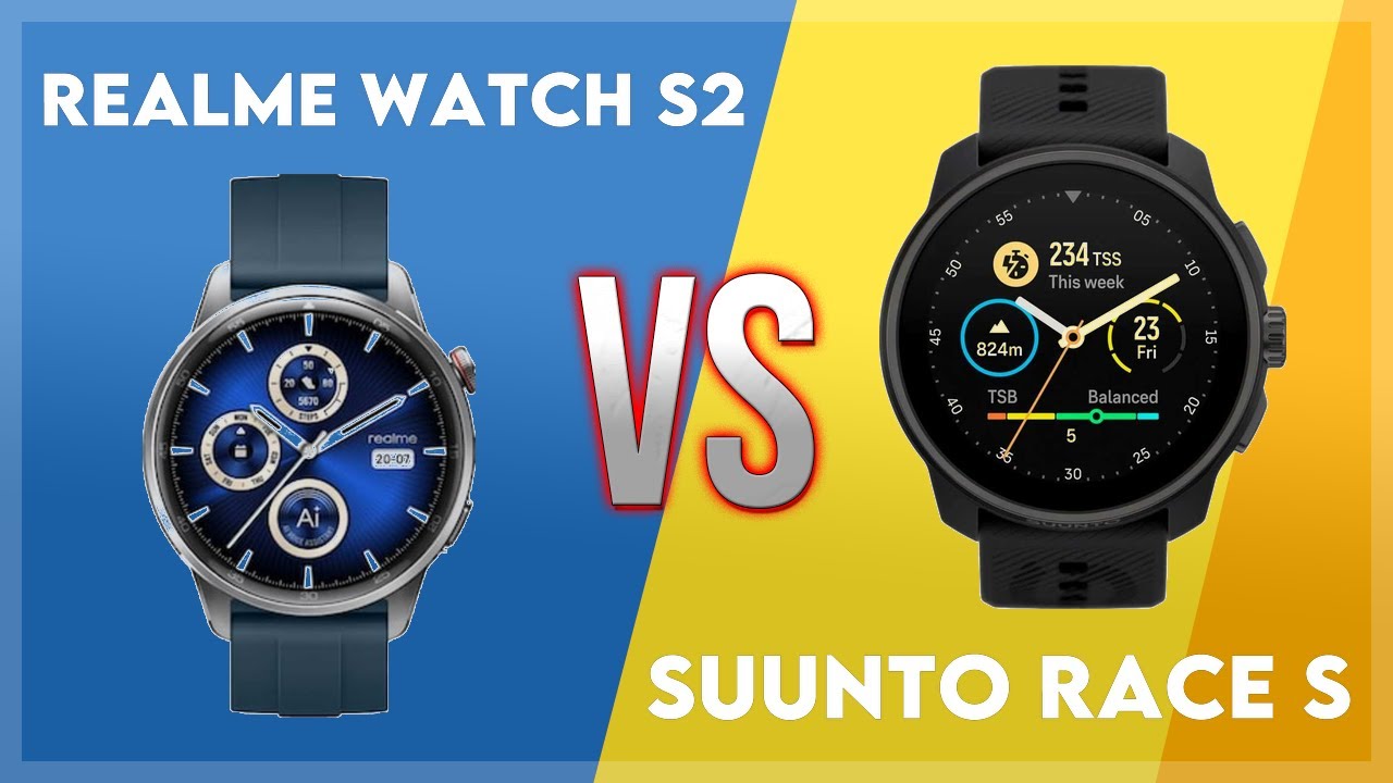 Realme Watch S2 vs Suunto Race S Comparison - YouTube