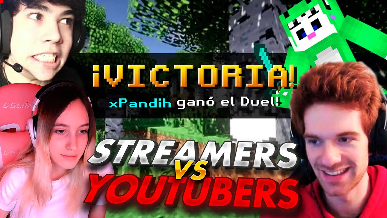 PVP STREAMERS VS YOUTUBERS ft. Spreendmc, Shadoune666, Conterstine ...