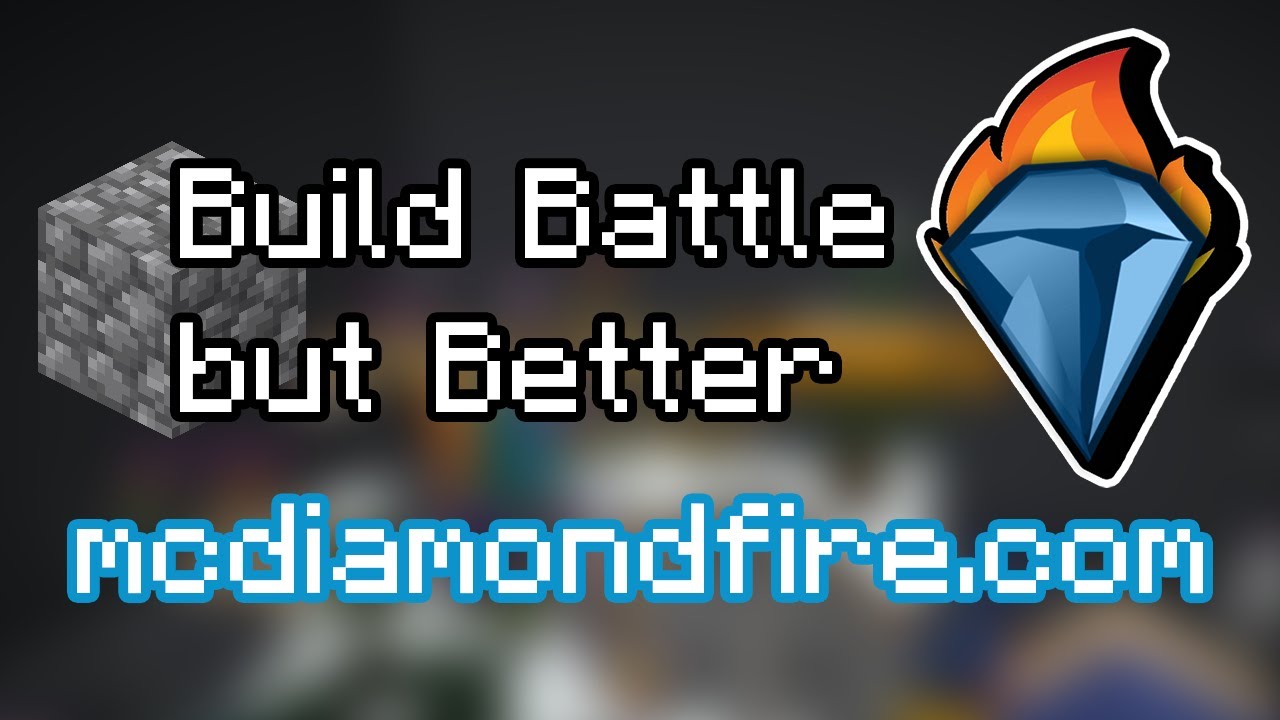 Build Battle Spin-off on DiamondFire | Excellence in DiamondFire #12 - YouTube
