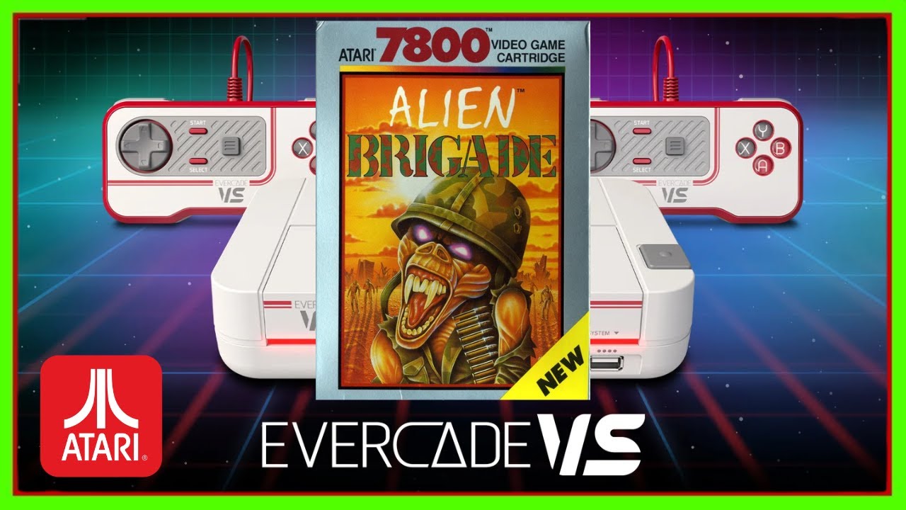 Alien Brigade | Atari | Evercade - YouTube