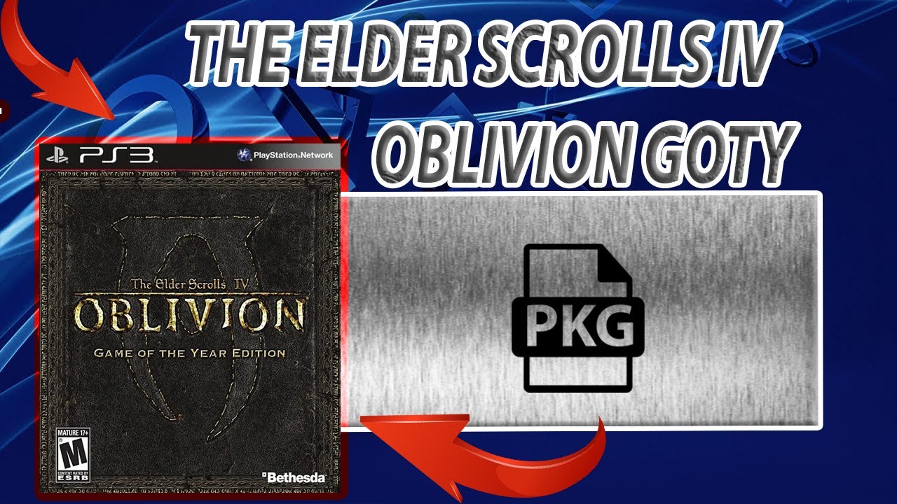 The Elder Scrolls IV Oblivion GOTY Ps3 Pkg PT-BR - YouTube