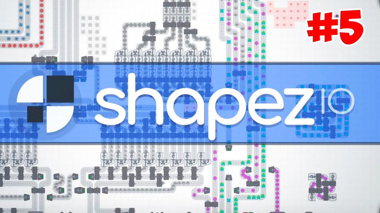 ИГРА Shapez.io Прохождение на русском/ 11 и 12 уровень - YouTube