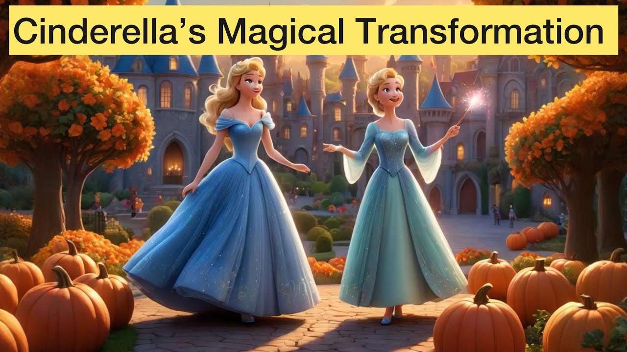 Cinderella’s Magical Transformation | Learning Stories For Kids ...